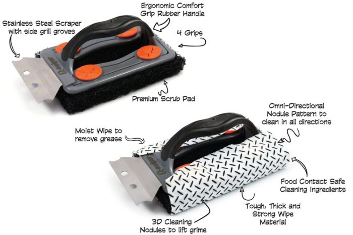 Q-Swiper® BBQ Grill Cleaner - Proud Grill Company