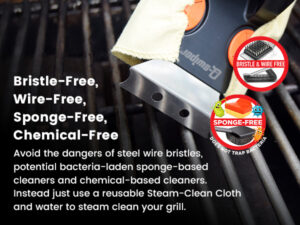 Q-Swiper XL Steam Clean Grill Cleaner - Proud Grill Company