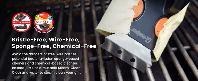 Q-Swiper XL Steam Clean Grill Cleaner - Proud Grill Company